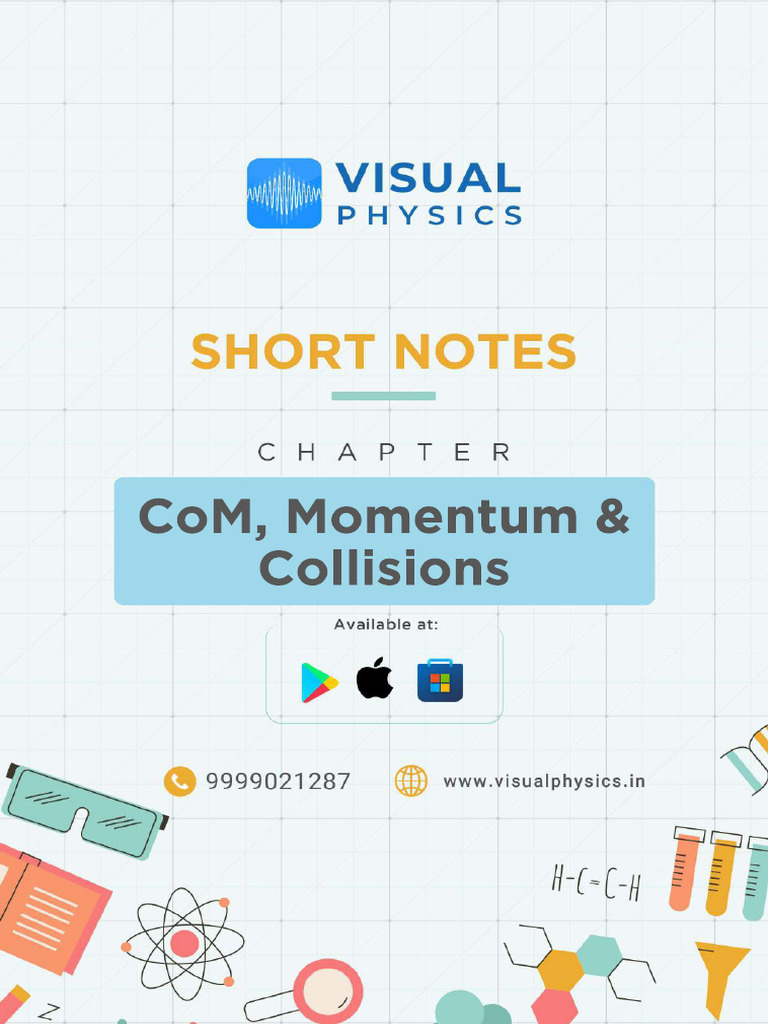 com-momentum-and-collision-Notes-By-Visual-Physics | PDF