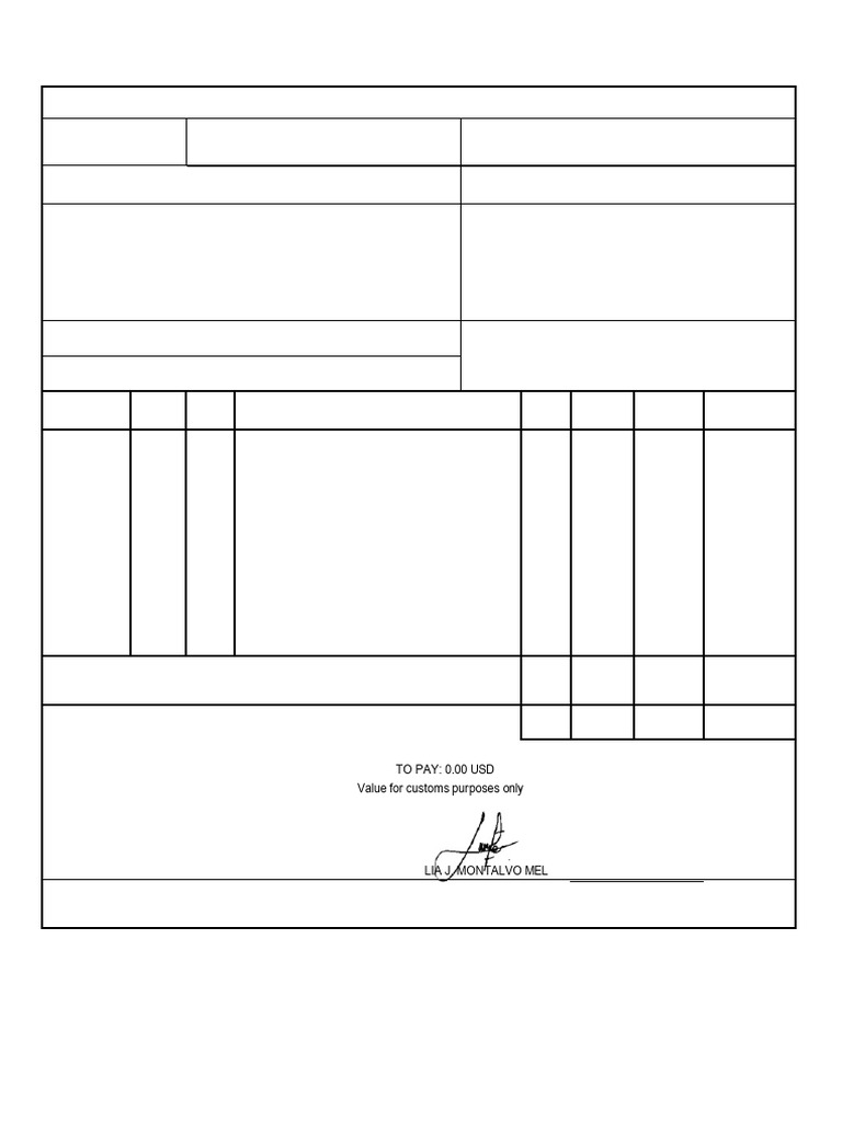09 01 Proforma Invoice Final | PDF | Business Documents