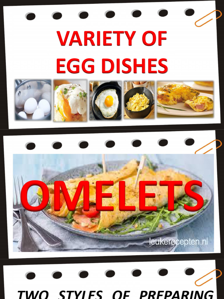 How to Make Perfect Omelets | PDF