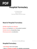 Hospital Formulary PDF | PDF | Pharmacy | Medical Prescription