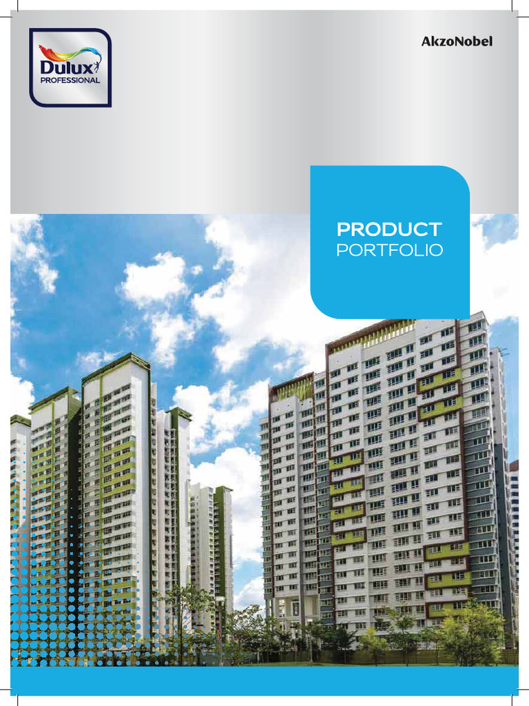 Dulux - Pro Product Portfolio SET 1 | PDF