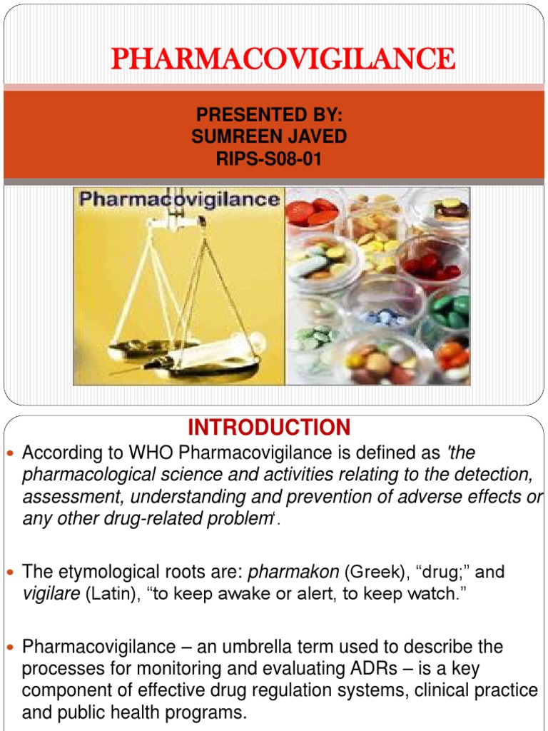 PHARMACOVIGILANCE | PDF | Pharmacovigilance | Cohort Study