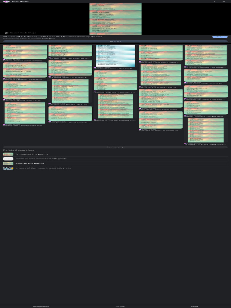 httpswww.google.comsearchq=30+line+poems+grade+6+the+moon&sca_esv ...