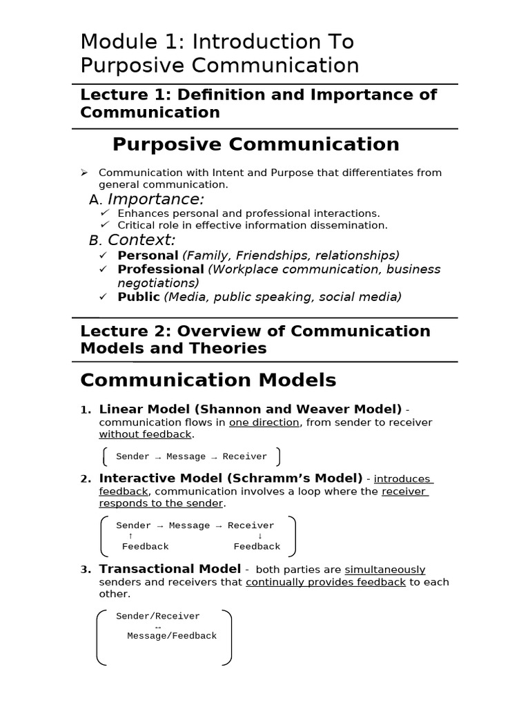 Module 1revised | PDF