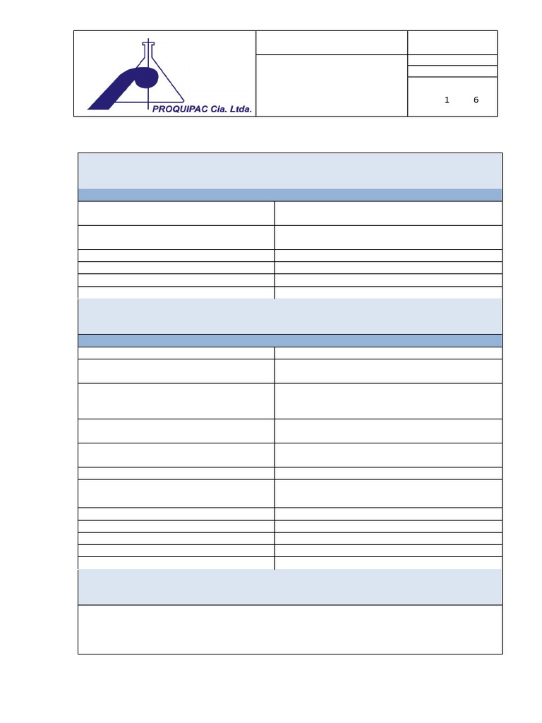 HOJA DE SEGURIDAD MSDS CIP ACID CLEAN R003 | PDF | Agua | Combustión