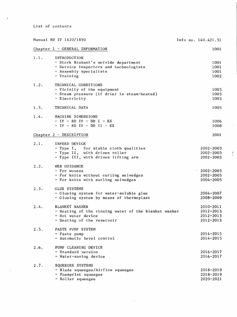 Manual Operacional RD IV | PDF