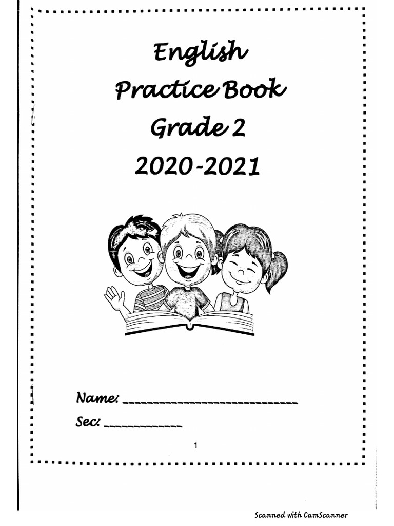 ENGLISH Practice Book GR2 (2020 - 2021) | PDF
