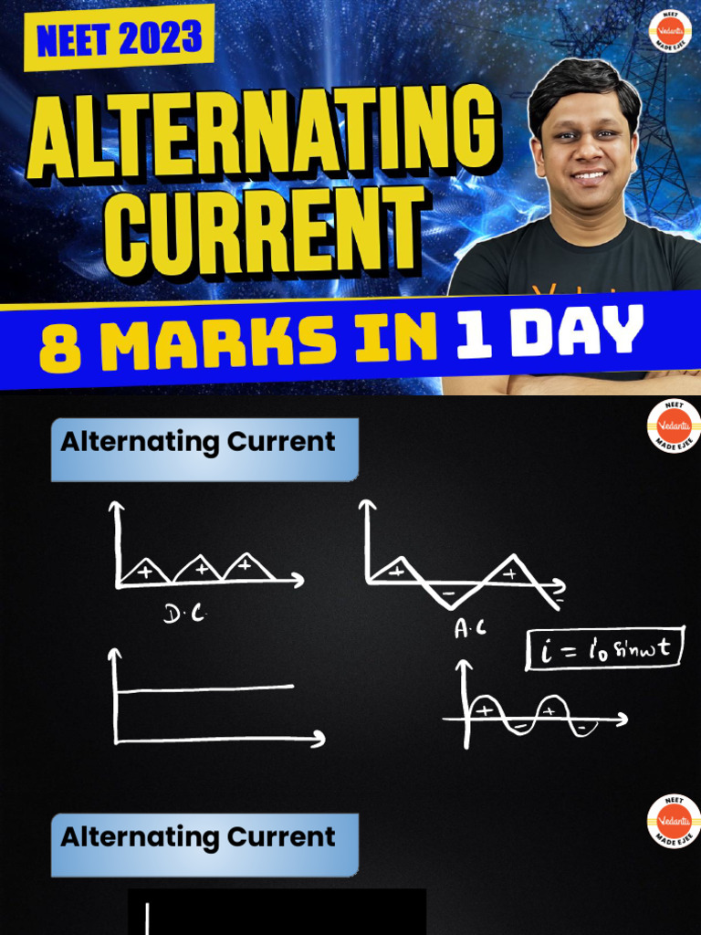 Alternating Current | PDF | Electrical Impedance | Capacitor