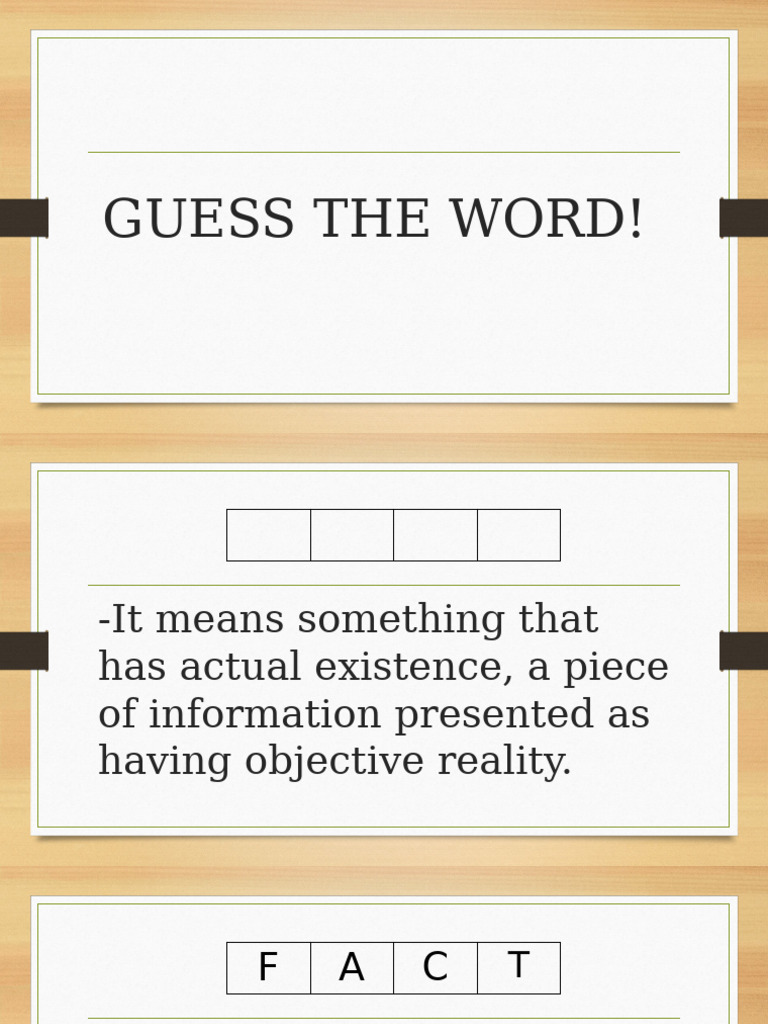 Identifying and Differentiating Claims of Fact, Value | PDF | Existence