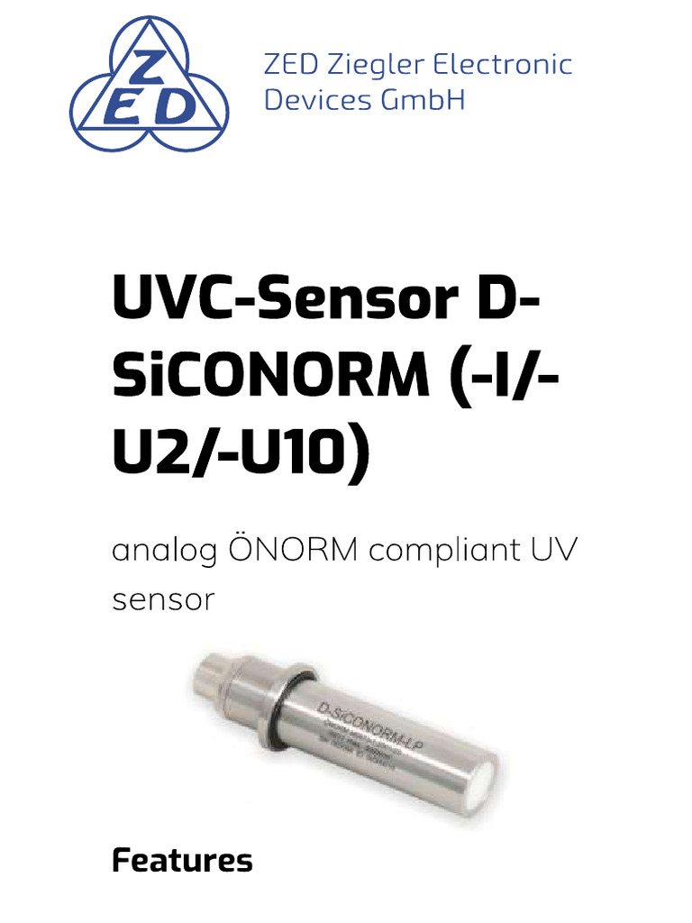Uv Sensor | PDF