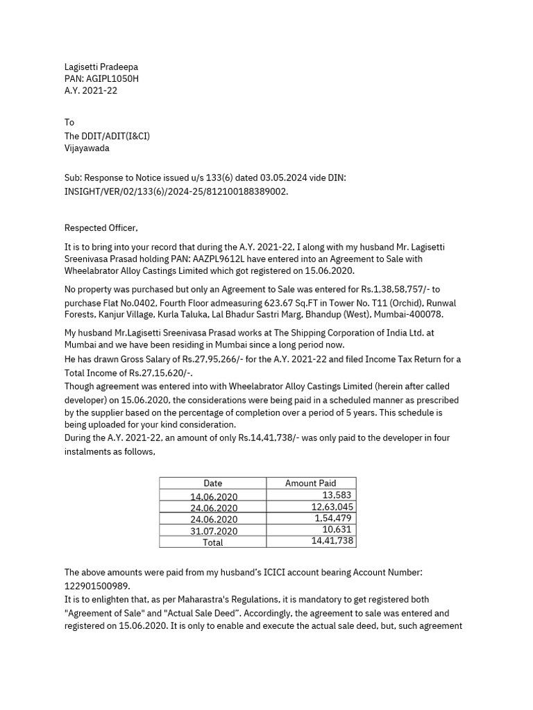 Covering Letter - PDF - 20240508 - 202005 - 0000 | PDF | Payments | Taxes
