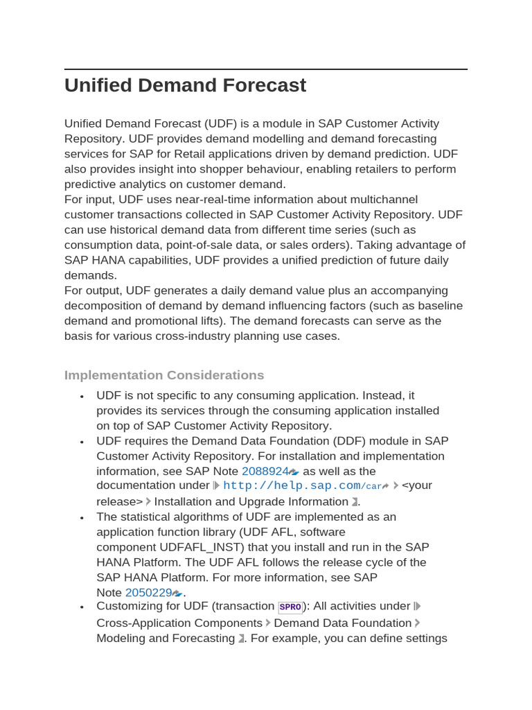Unified Demand Forecast | PDF | Forecasting | Time Series