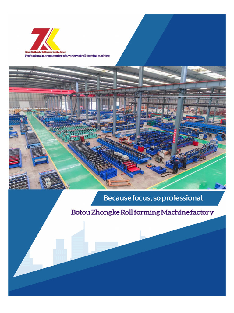 Zhongke Roll Forming Machine Factory Catalog | PDF