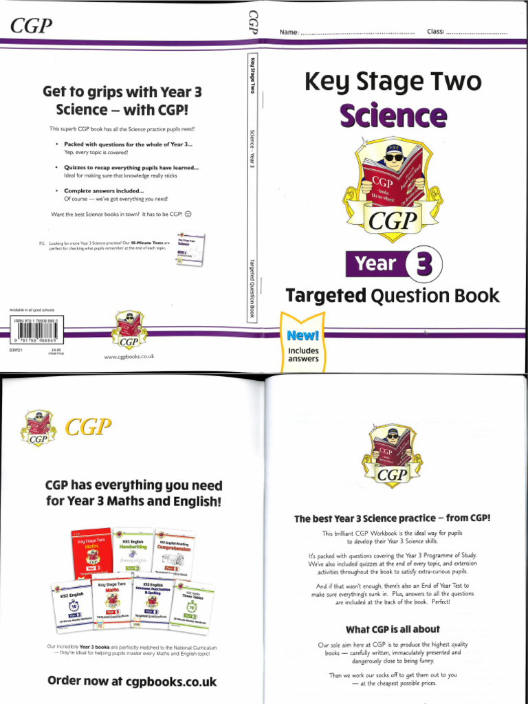 Key Stage Two Science Year 3 | PDF