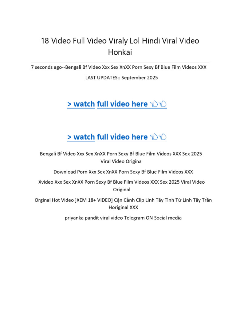 18 Video Full Video Viraly Lol Hindi Viral Video Honkai | PDF