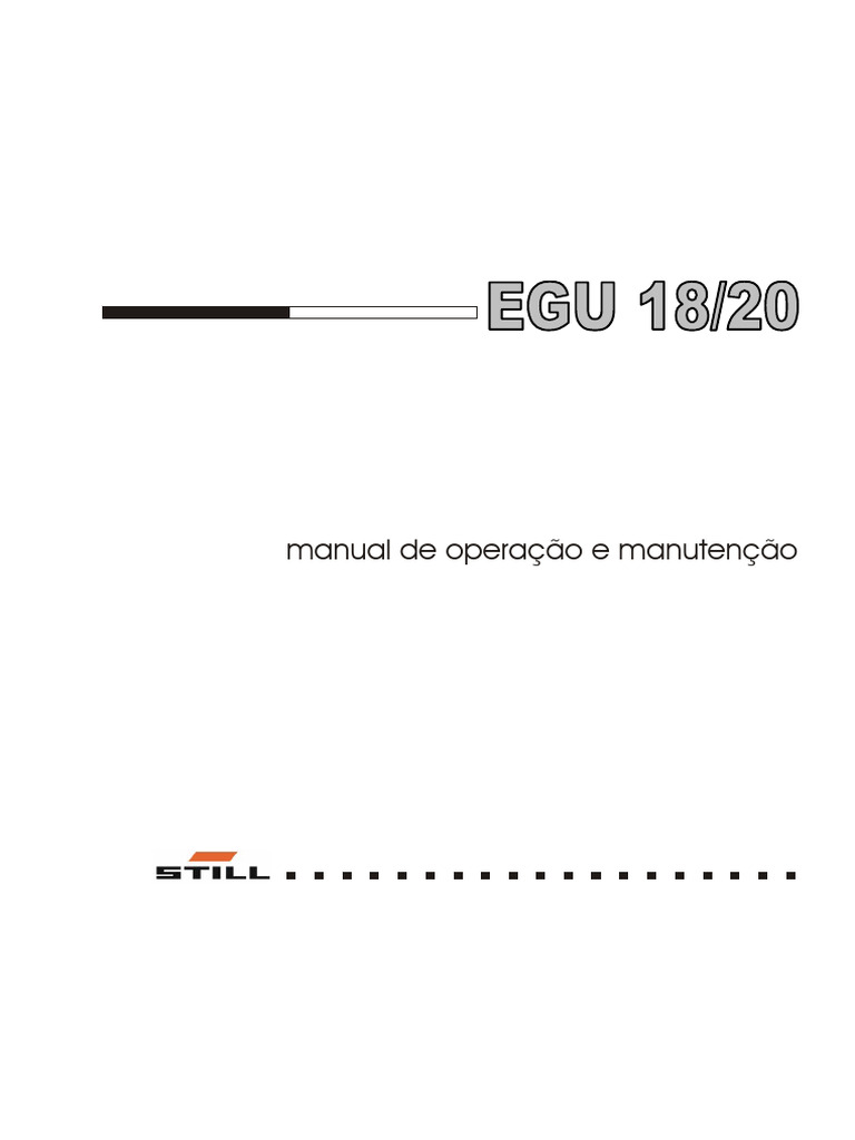 Cópia de Manual de Operacao e Manutencao EGU | PDF | Dirigir | Tempo