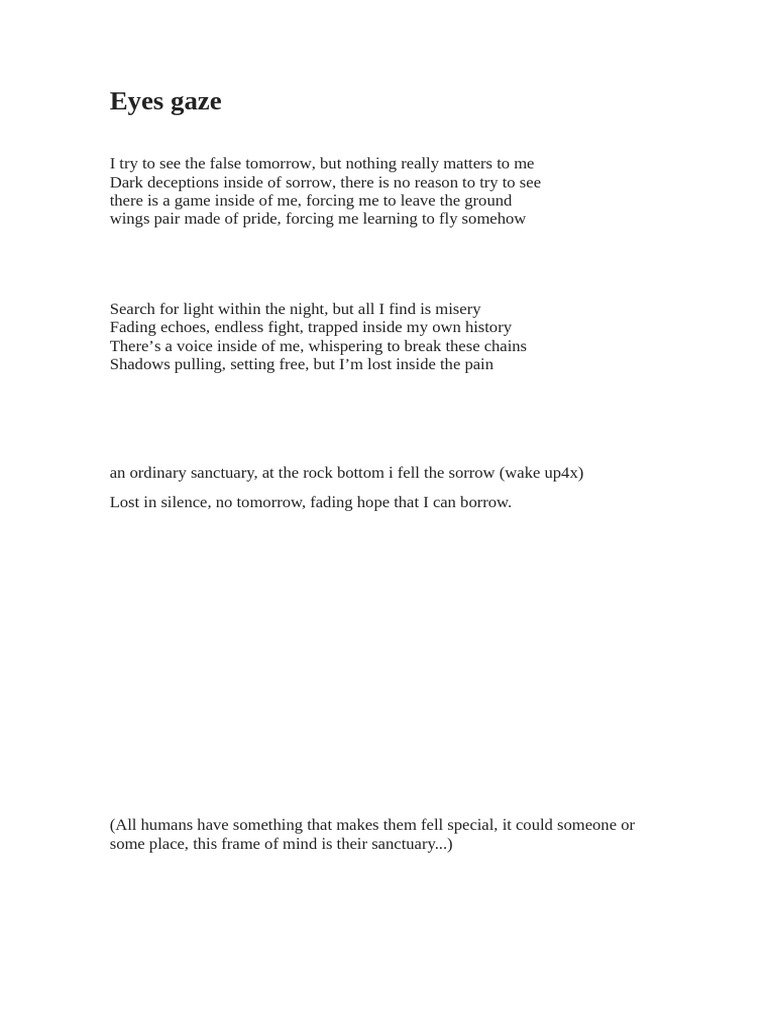 Gaze Eyes 2 | PDF
