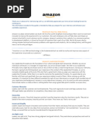 Amazon Leadership Principles CheatSheet | PDF