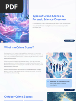Crime Scene Definition, Types and Characteristics | PDF | Crime Scene ...