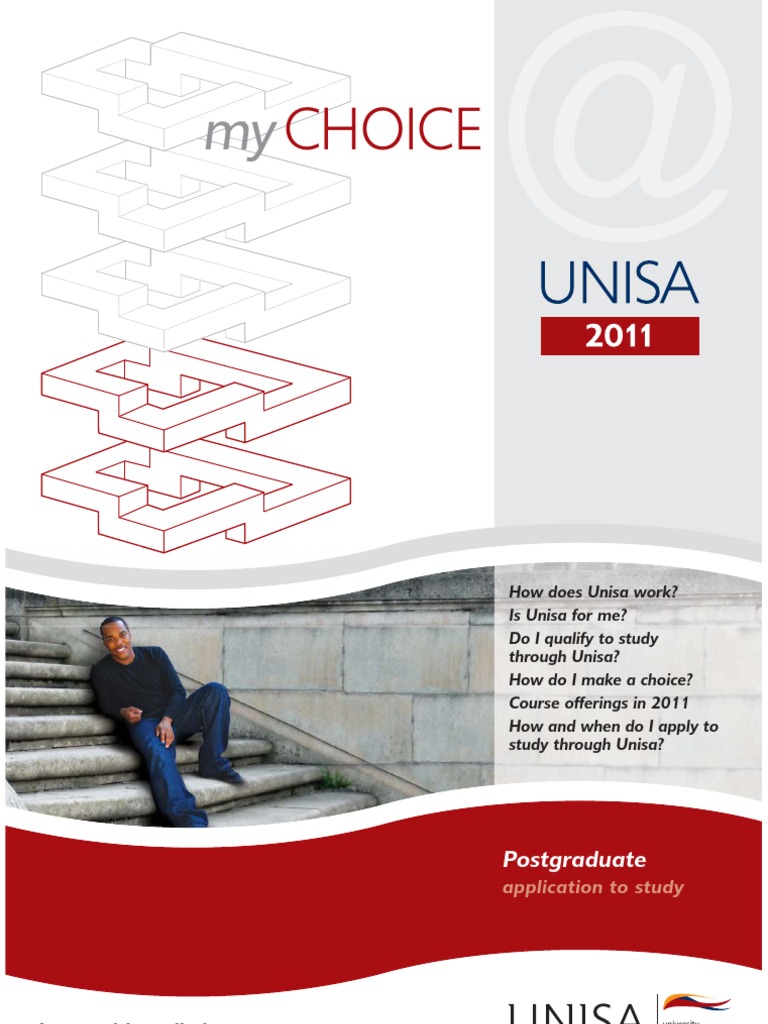 Unisa 2011 Postgraduate Application Guide | PDF | Academic Degree ...