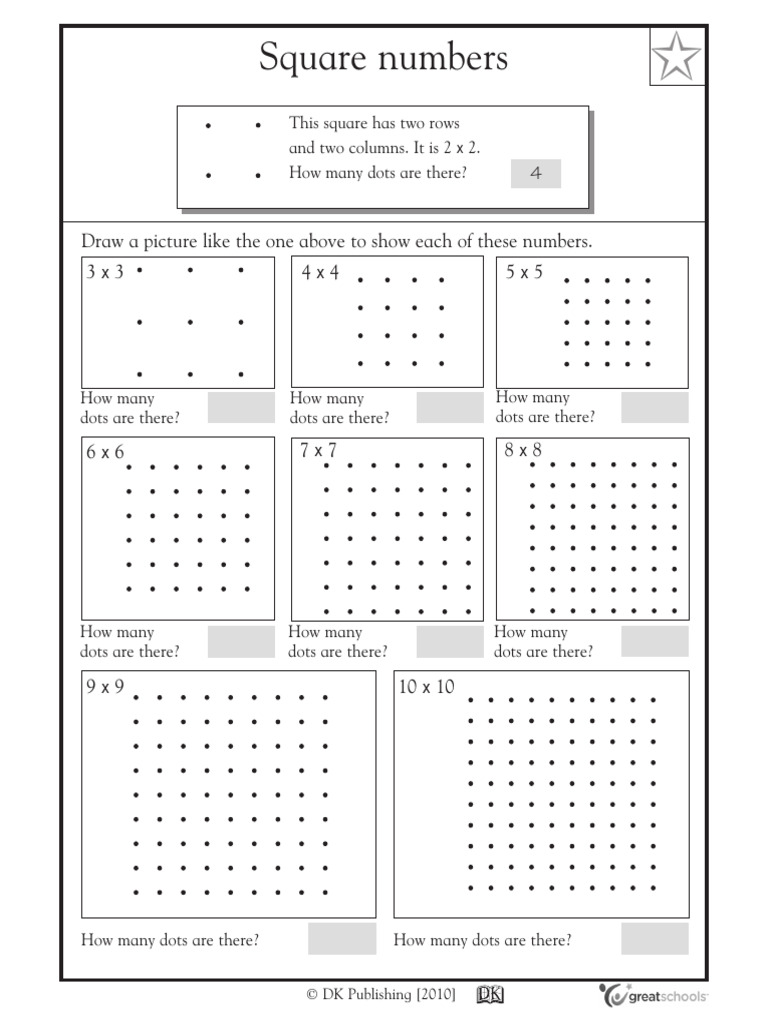 Square Numbers | PDF