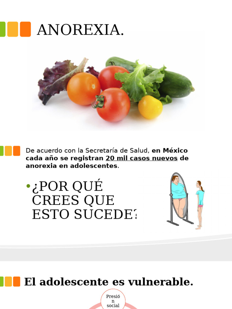 Anorexia: Causas y Síntomas en Adolescentes | PDF | Anorexia nerviosa ...