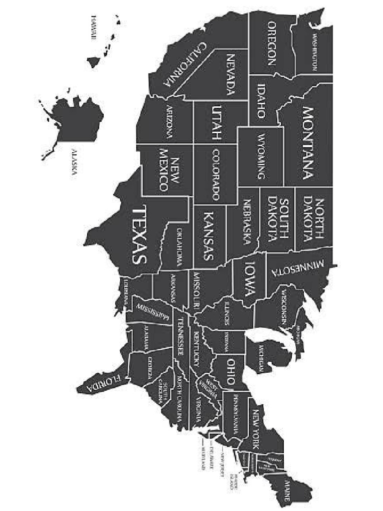 50 States Review Sheet | PDF