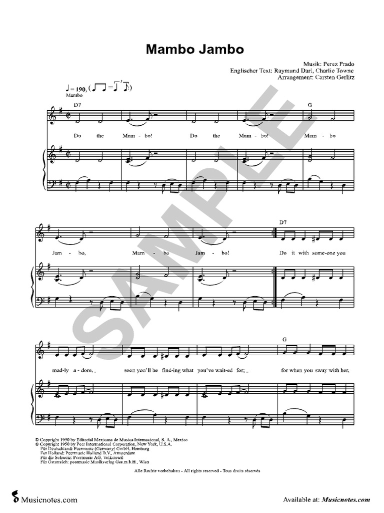 Mambo Jambo | PDF
