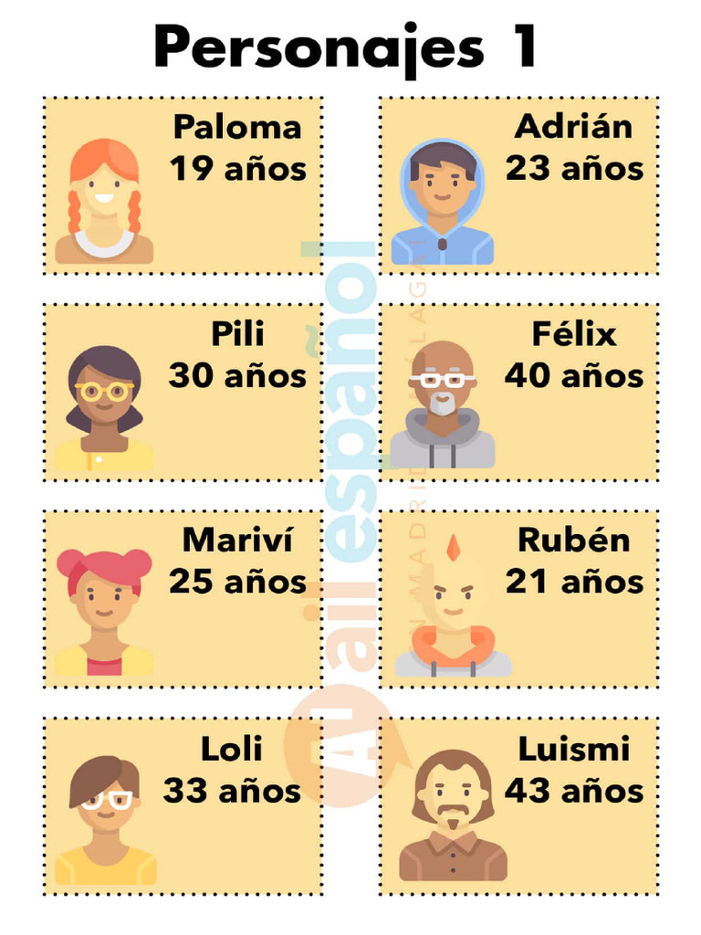 Actividad Ele Presentarse Espanol 1 | PDF