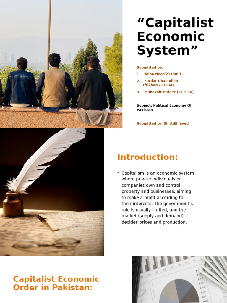 Capitalist Economic System... Political Economy of Pakistan | PDF ...