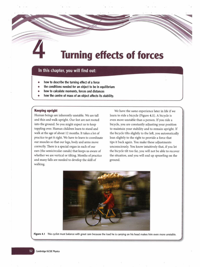 Turning Effects of Forces | PDF