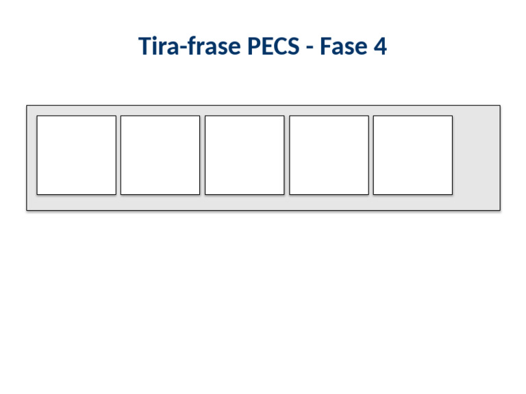 Tira Frase PECS Fase4 | PDF