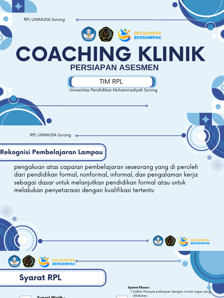 Materi Coaching Klinik | PDF