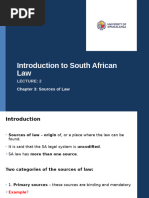 Classification of South African Law | PDF | Public Law | Rights