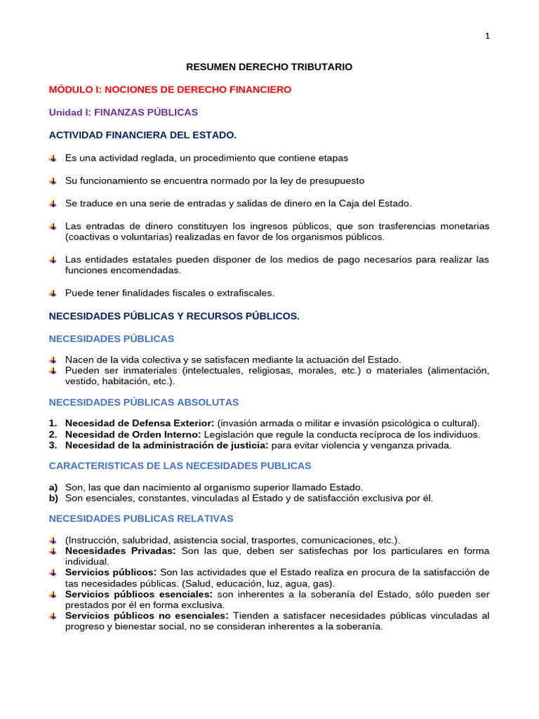 RESUMEN DTRI | PDF | Impuestos | Presupuesto