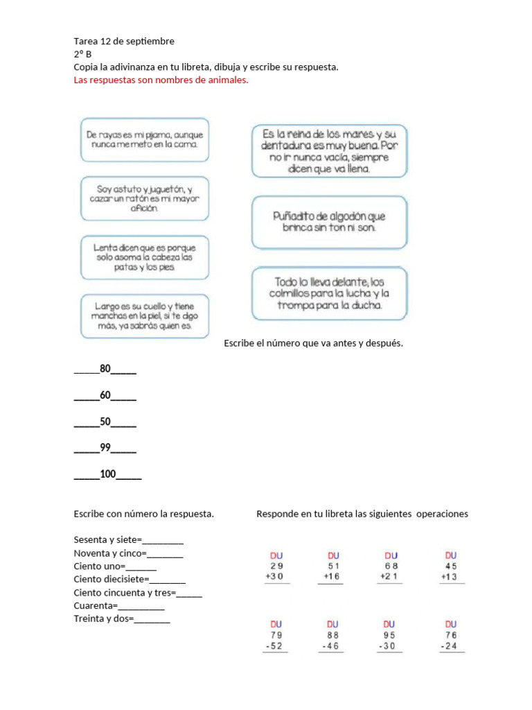 Tarea 12 de Septiembre | PDF