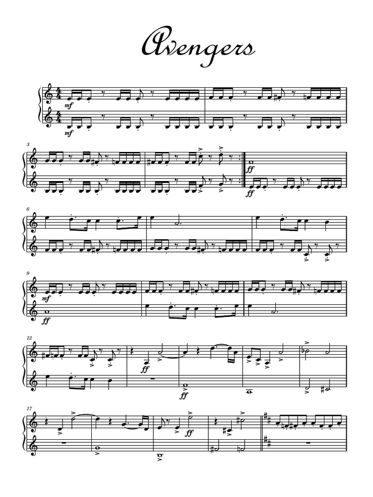 Avengers | PDF