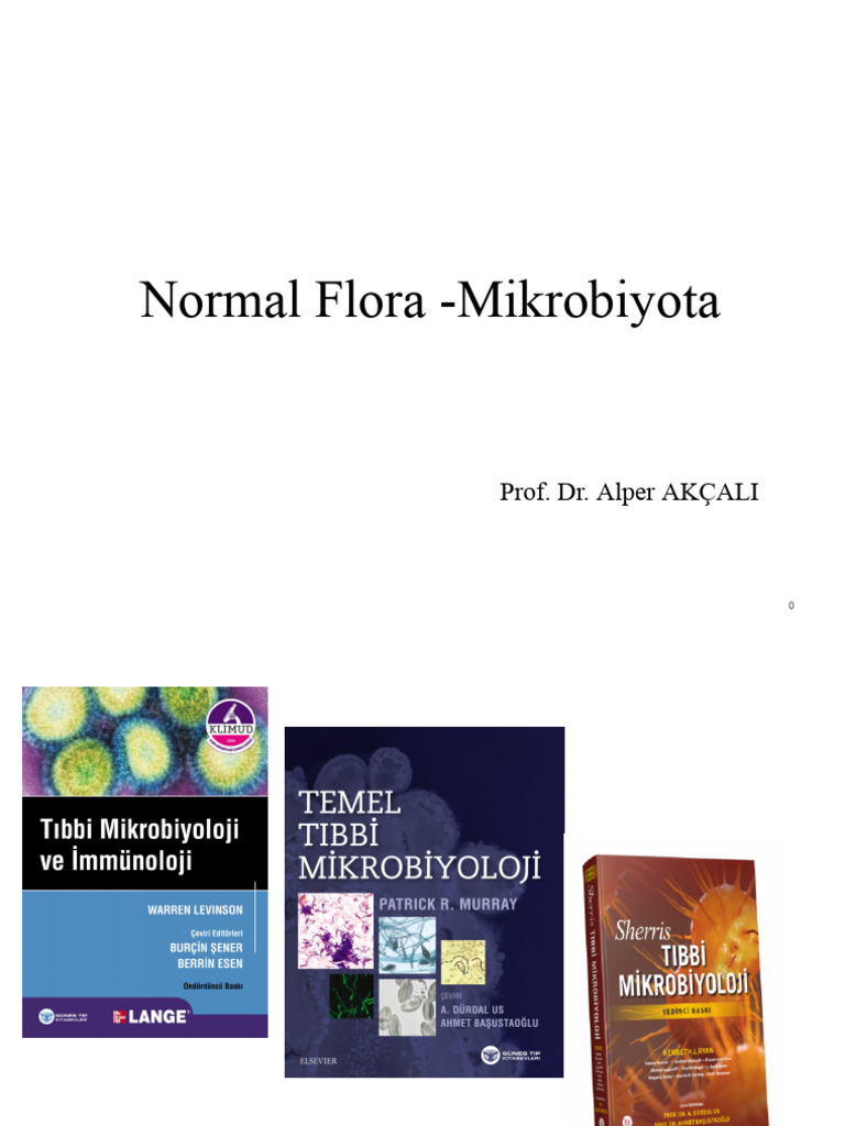 1.normal Flora Mikrobiyota | PDF