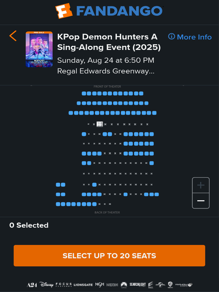 Choose Seats Fandango | PDF