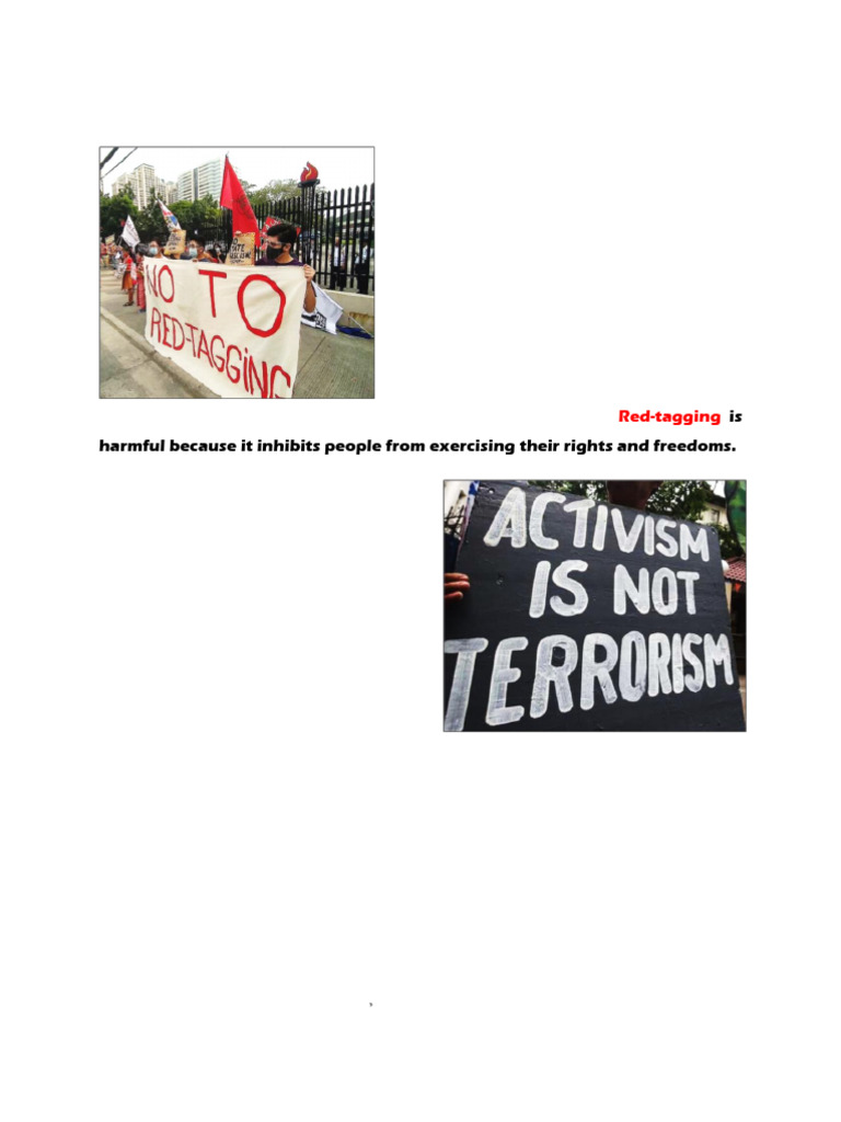 Criminalizing Red-Tagging in the Philippines | PDF | Government | Justice