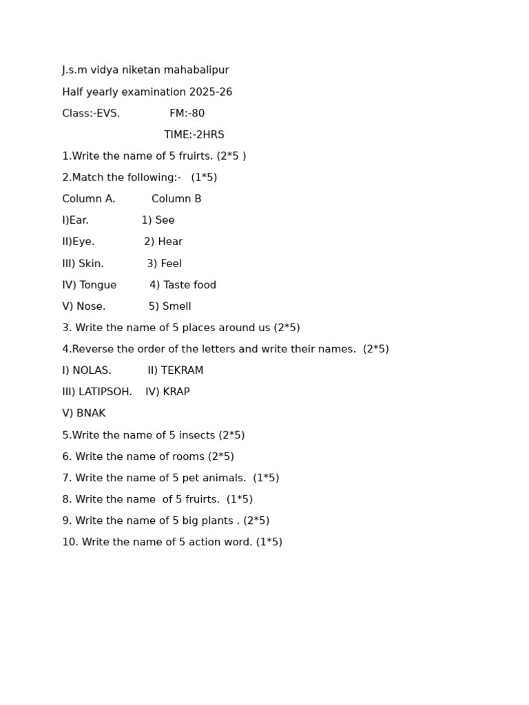 Evs | PDF