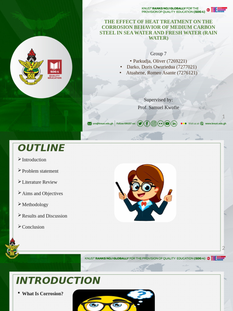 GROUP 7 FINAL YEAR PRESENTATION SLIDES | PDF | Heat Treating | Steel