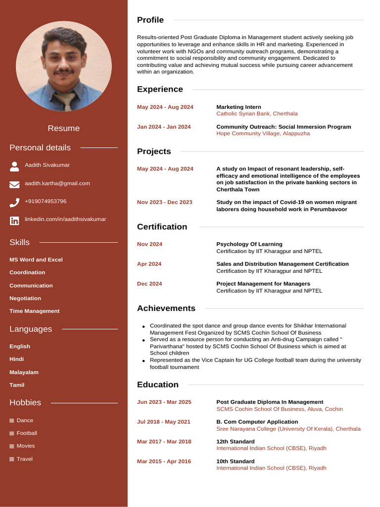 Resume Aadith Sivakumar Final - PDF (2) .PDF 04-05-2025 1 - 03 - 53 AM | PDF