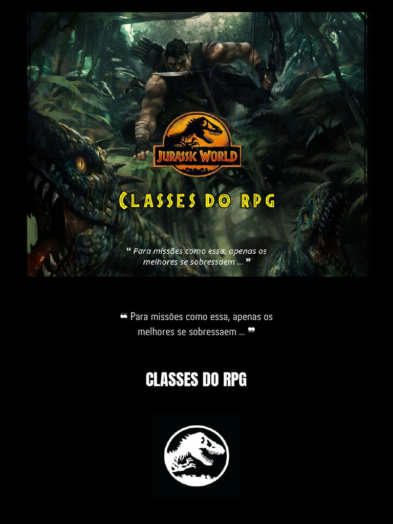 Classes do RPG !᠉ . ⸼⫎0803_132157_0000 | PDF