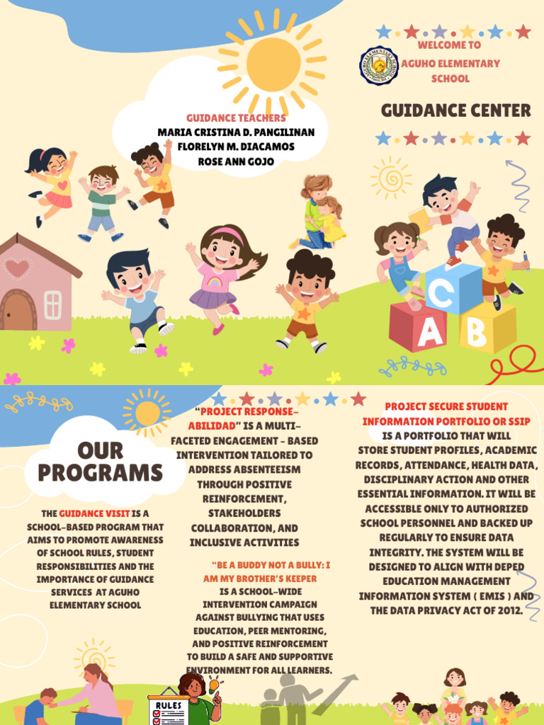 Aguho Elementary Guidance Programs | PDF