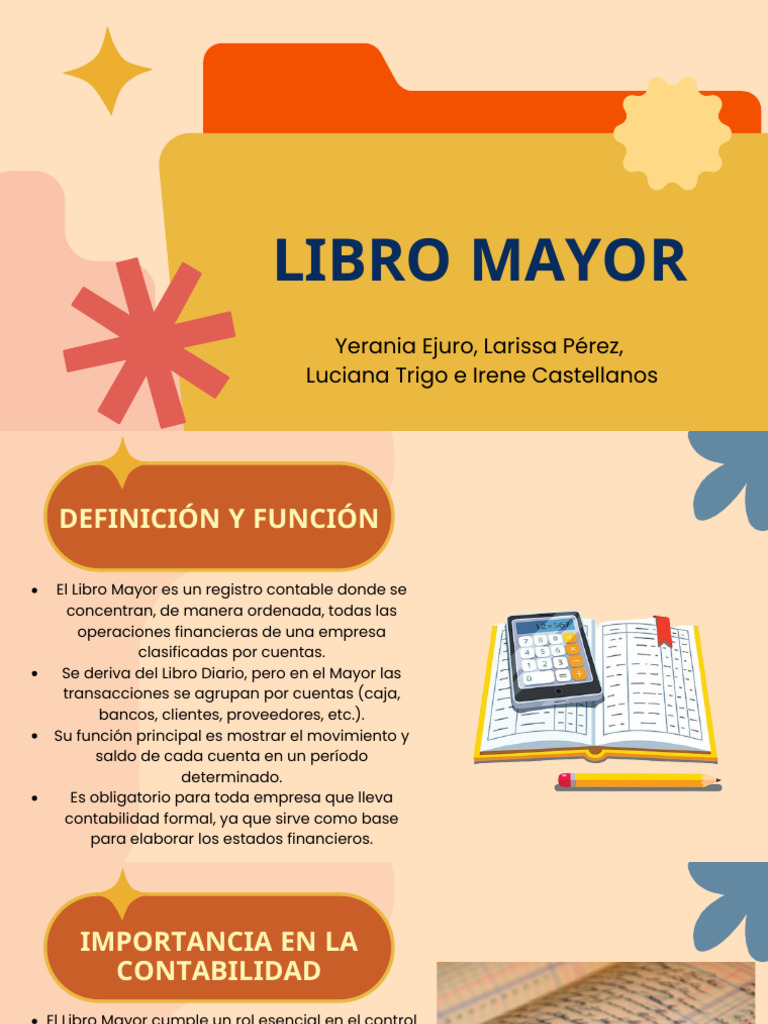 Importancia del Libro Mayor Contable | PDF | Contabilidad | Industrias ...
