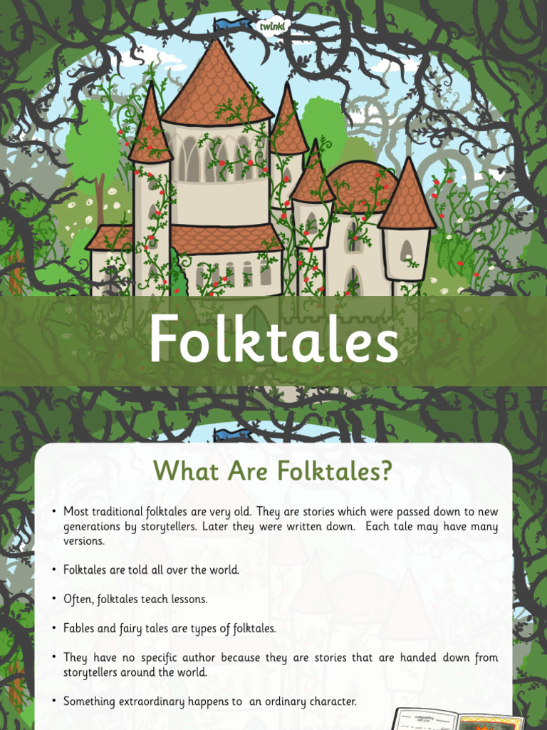 Folktales Information Powerpoint | PDF