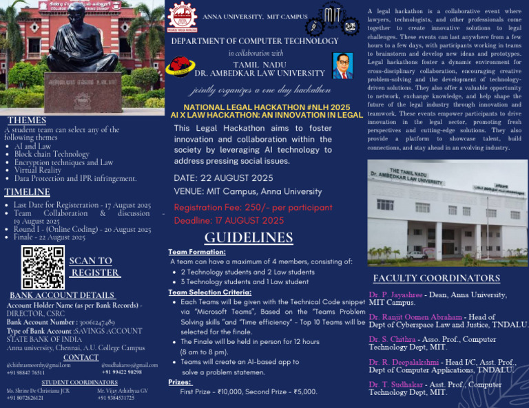 Hackathon Brochure | PDF | Computing