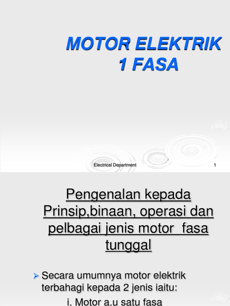 Gambar Rajah Motor Elektrik - Stylecustom