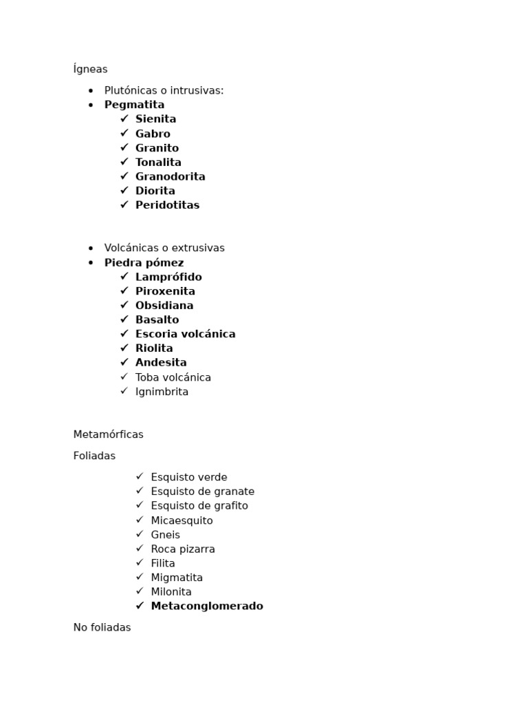 Rocas | PDF